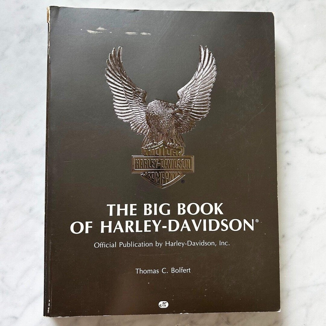 The Big Book of Harley-davidson Paperback Book - Motorcycle History 12. ...