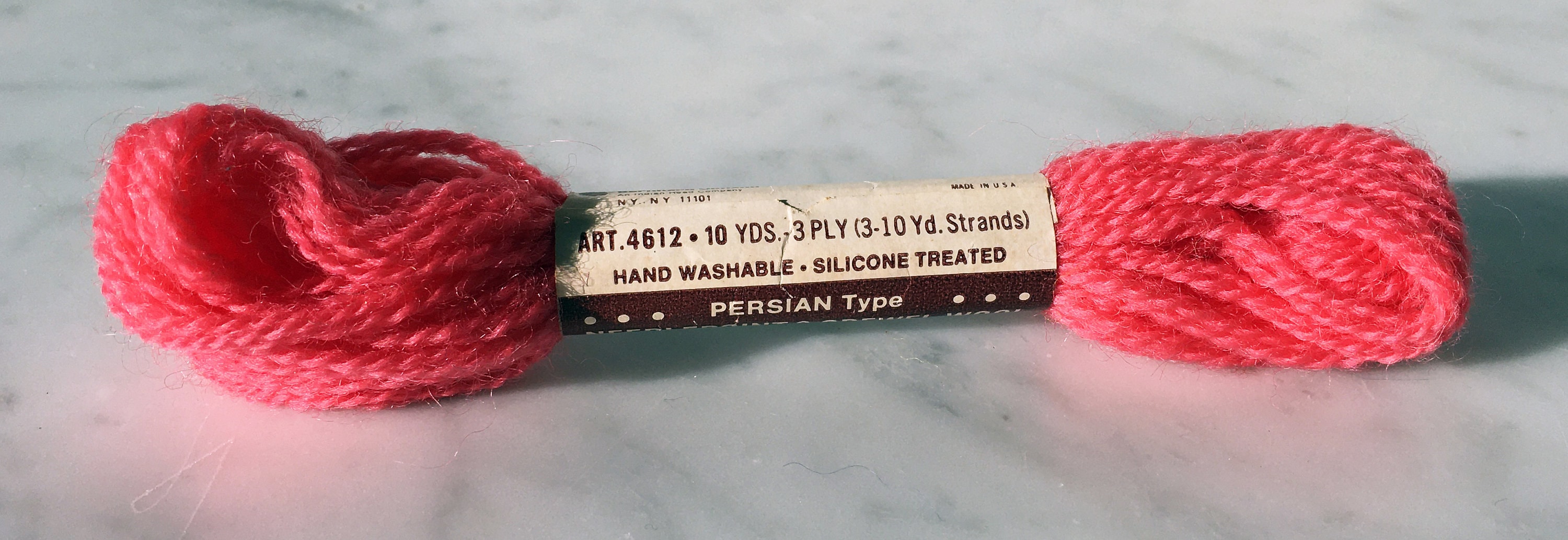 Vintage Bucilla Persian Type Needlepoint & Crewel Wool 3-ply Yarn - 1 ...