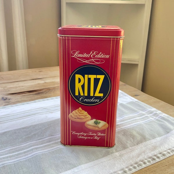 Ritz Cracker Tin - Etsy