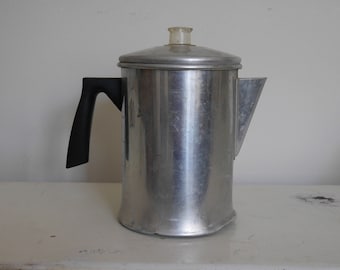 Aluminum Coffee Pot - Etsy
