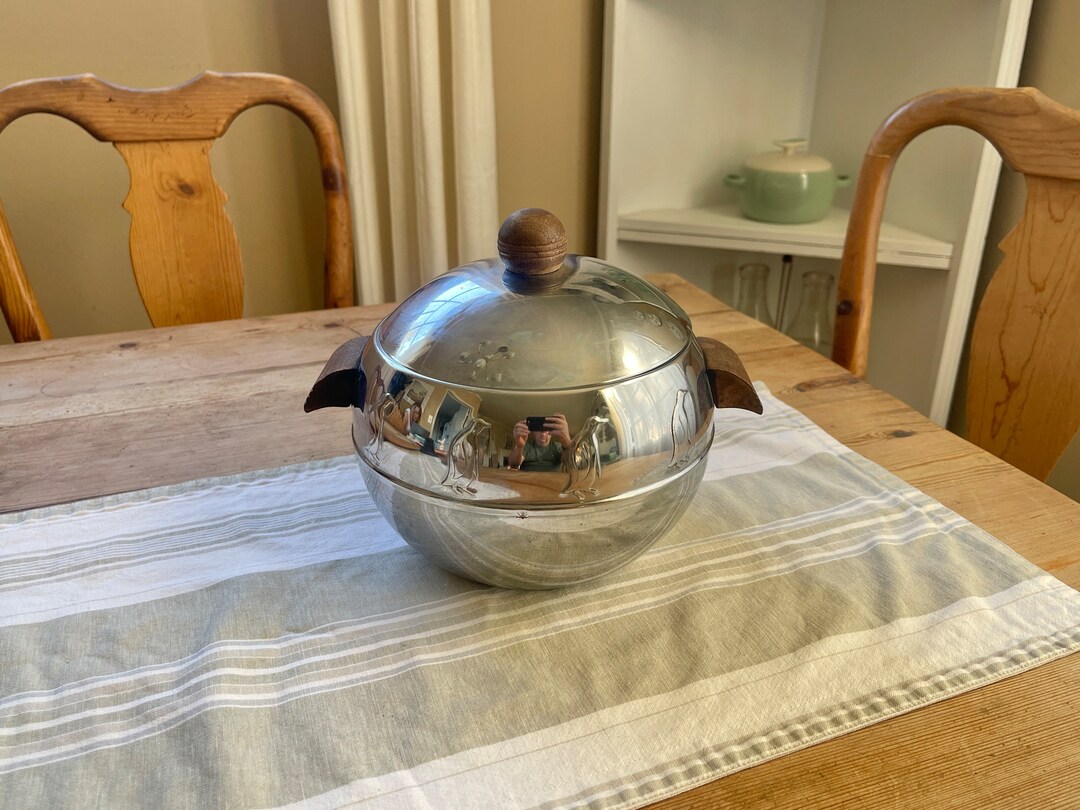 Antique Penguin Ice Bucket by West Bend Company / Vintage Hot and Cold ...