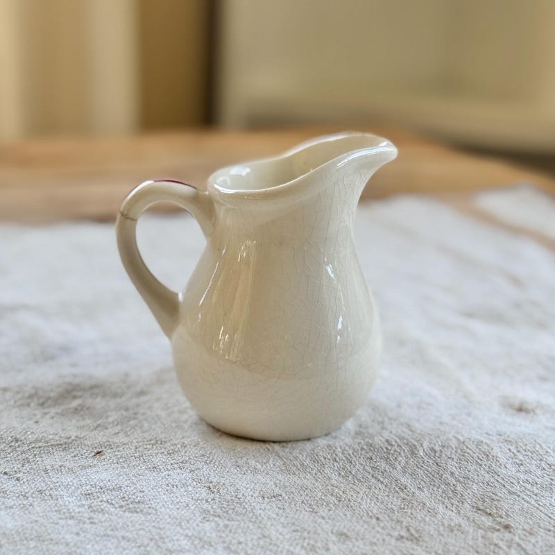 Gien Sugar and Creamer - Etsy