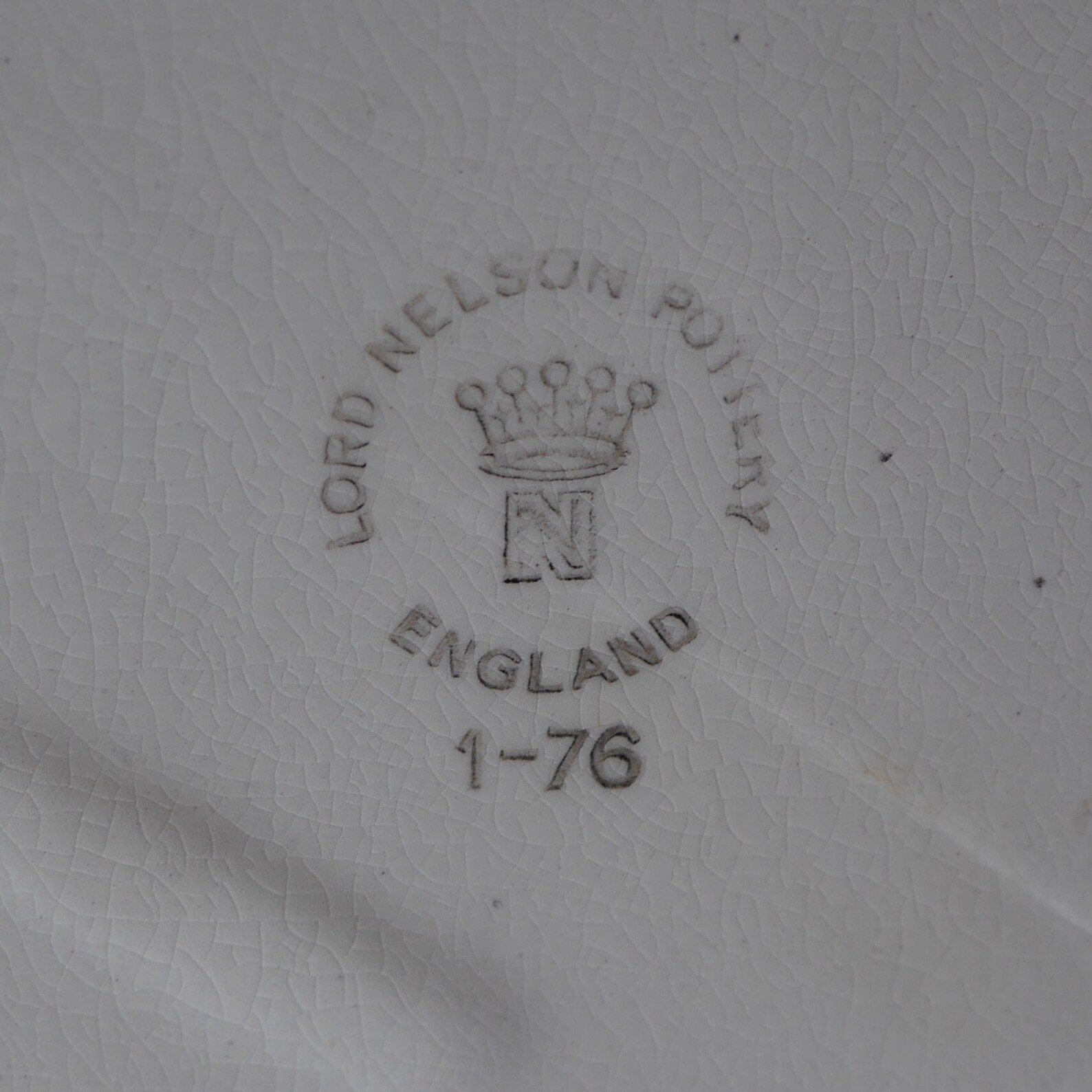 Vintage Lord Nelson Pottery White Banded Ceramic 2 Pint Milk - Etsy