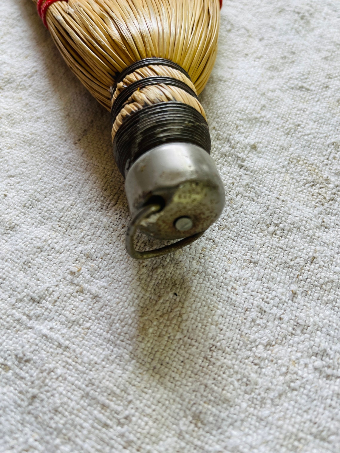 Authentic Vintage Hand Whisk With Red Stitching / Whisk Broom - Etsy