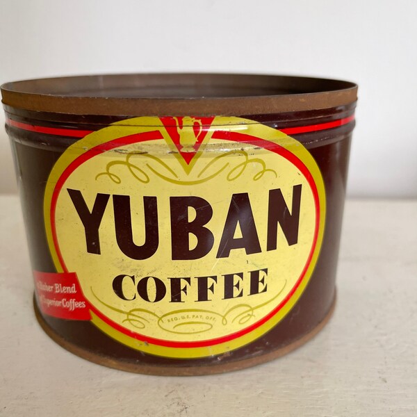 Vintage Coffee Cans - Etsy