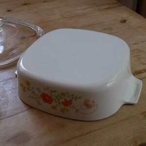 Vintage 2 Qt. Corning Ware Wildflower Pattern With Glass Lid / A-2-B ...