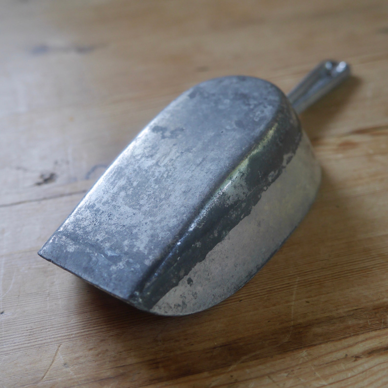 Antique Primitive Metal Scoop From W Germany / Vintage Metal | Etsy