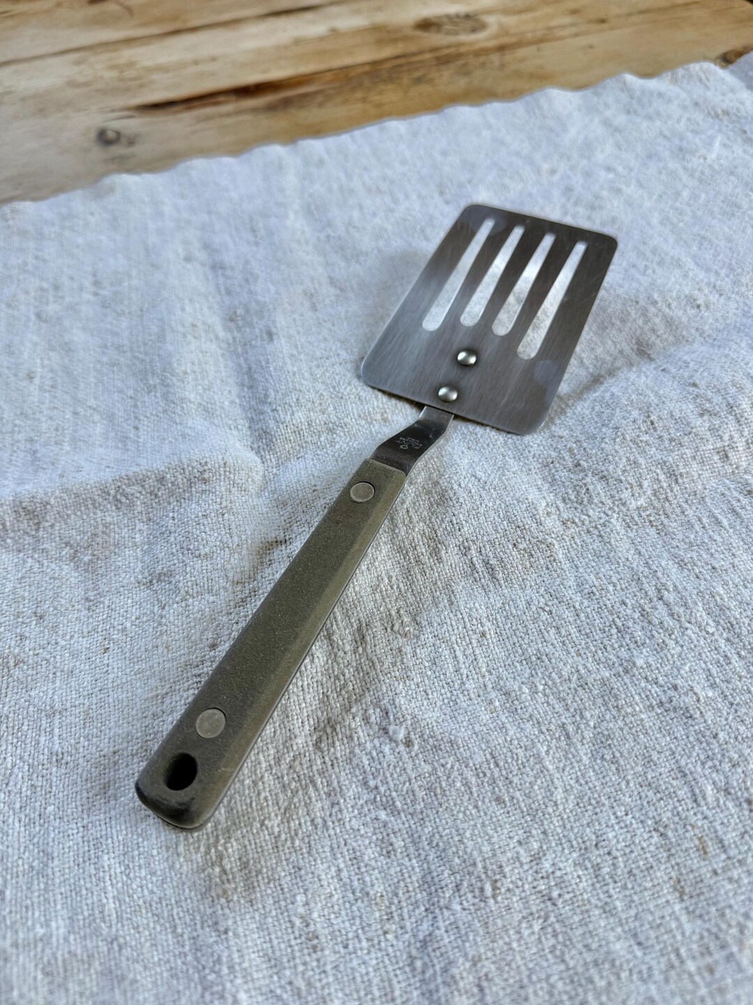 Authentic Vintage Flint Stainless Spatula / Vintage Arrowhead Flint ...