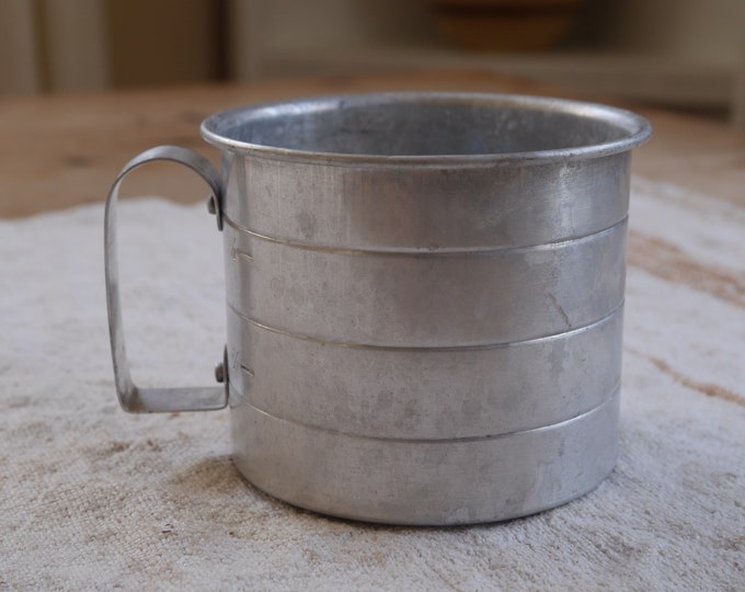 Aluminum 2 Cup Measuring Cup / Tin Two Cups Measuring Cup - Etsy