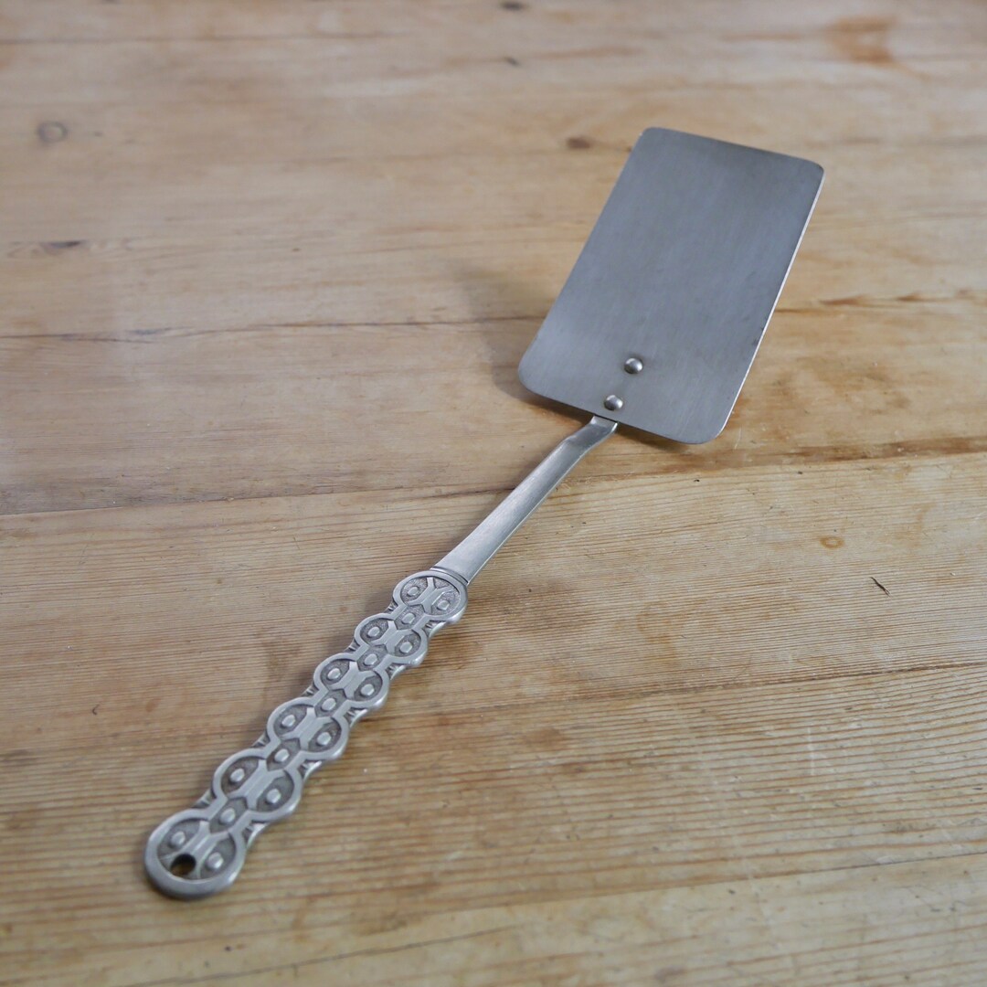 Rare Vintage Stainless Steel Japan Spatula / Unique Stainless Steel ...