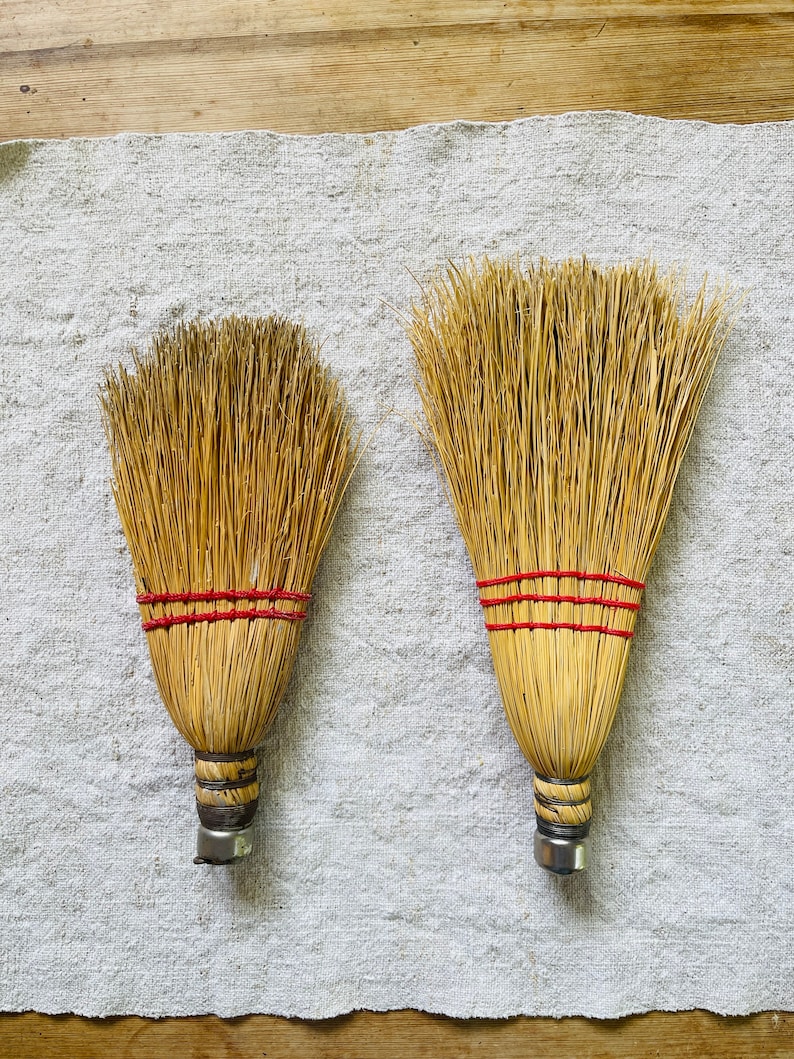 Authentic Vintage Hand Whisk With Red Stitching / Whisk Broom - Etsy