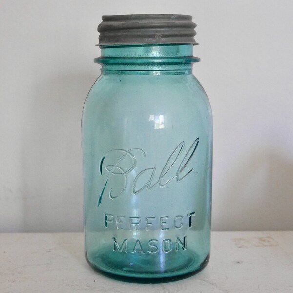 Blue Ball Jars - Etsy