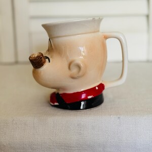 Vintage Popeye Mug 1980 King Features Syndicate, Popeye Mug Made in ...