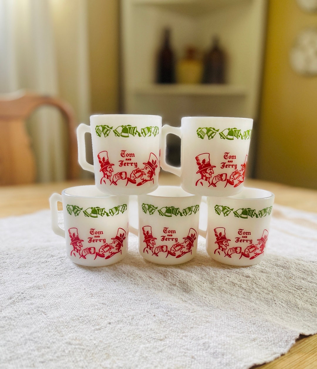 Tom and Jerry Vintage Auld Lang Syne 1950's Christmas - Etsy