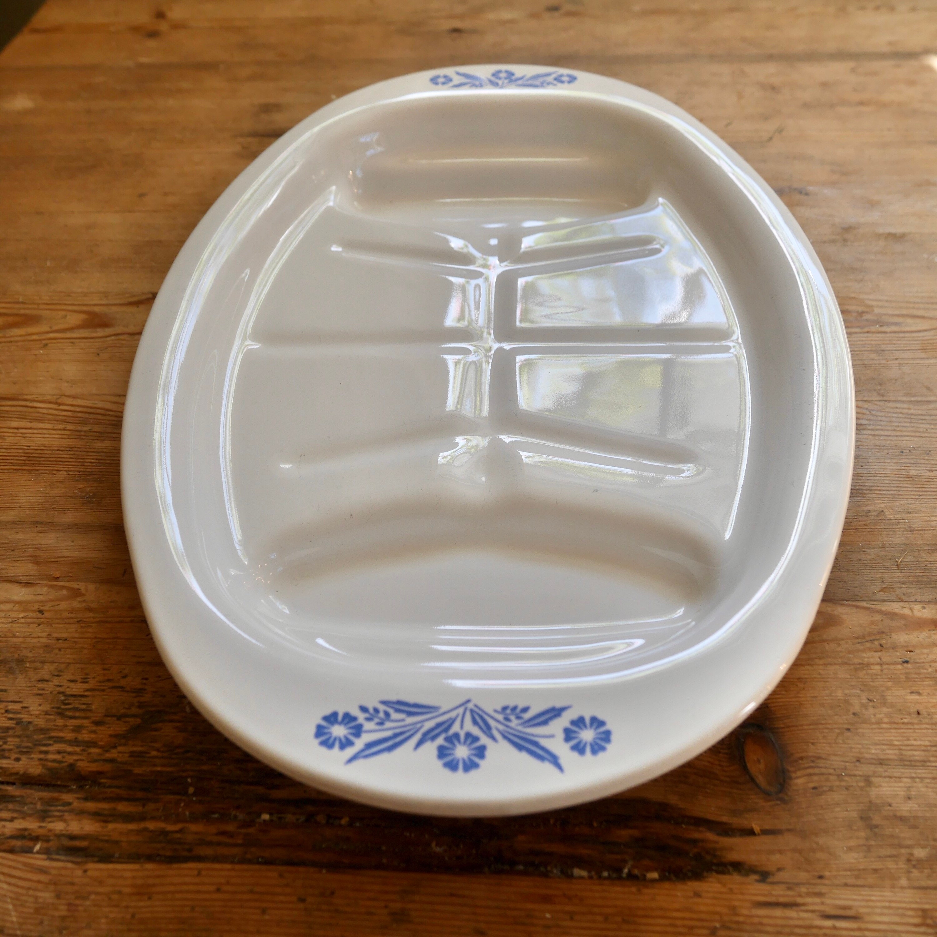 Corning Ware Blue Cornflower Platter P 19 / Vintage White - Etsy UK