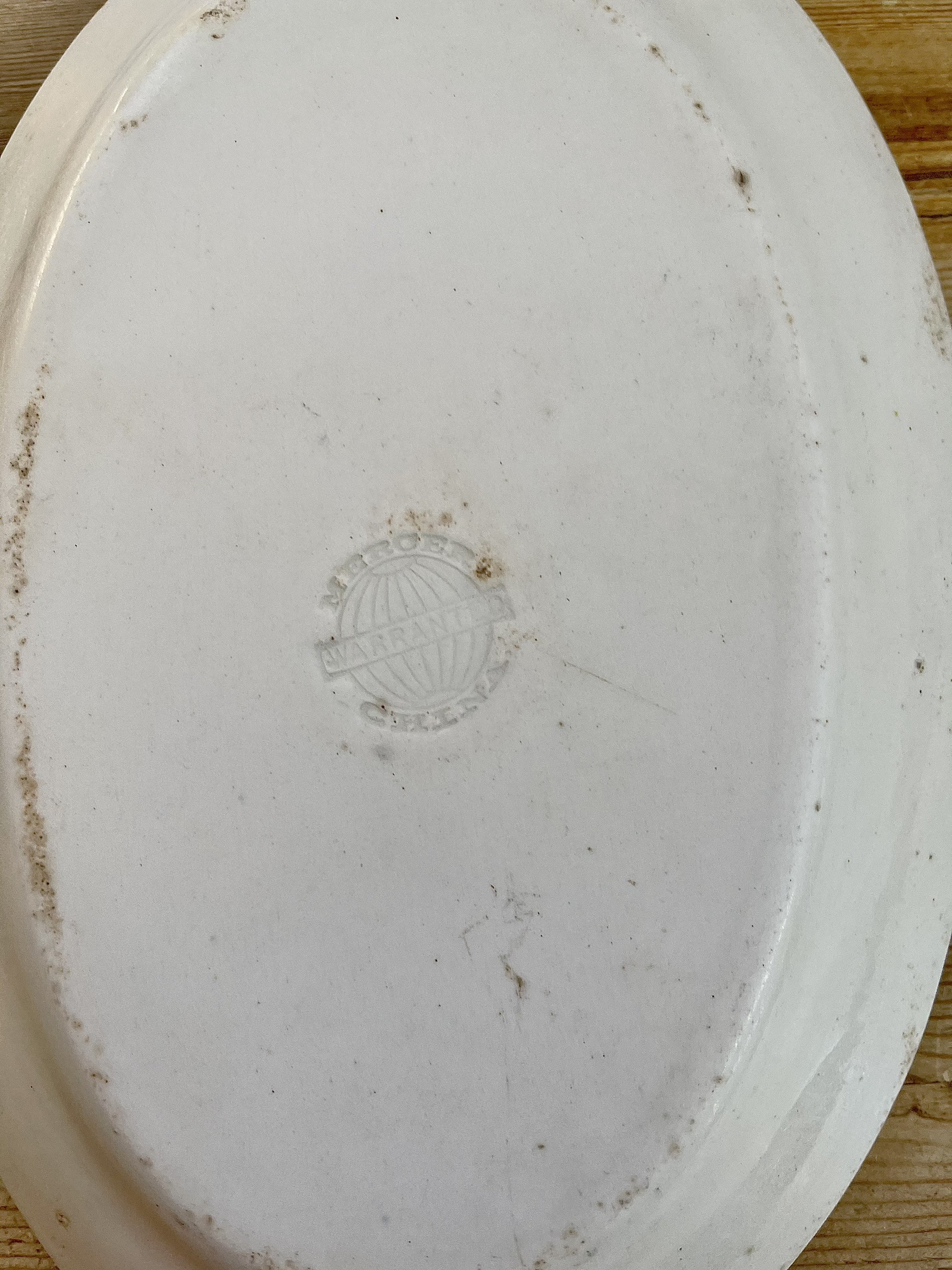 Vintage Mercer China Ironstone Platter, Trenton New Jersey - Etsy