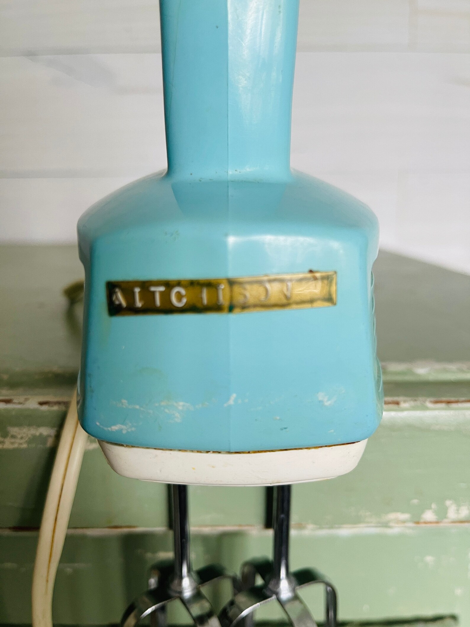 General Electric Turquoise Mixer Blender / Vintage GE Model | Etsy