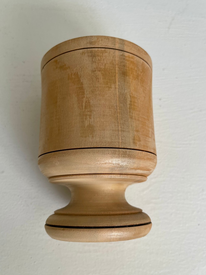 Vintage Primitive Wood Mortar and Pestle - Etsy