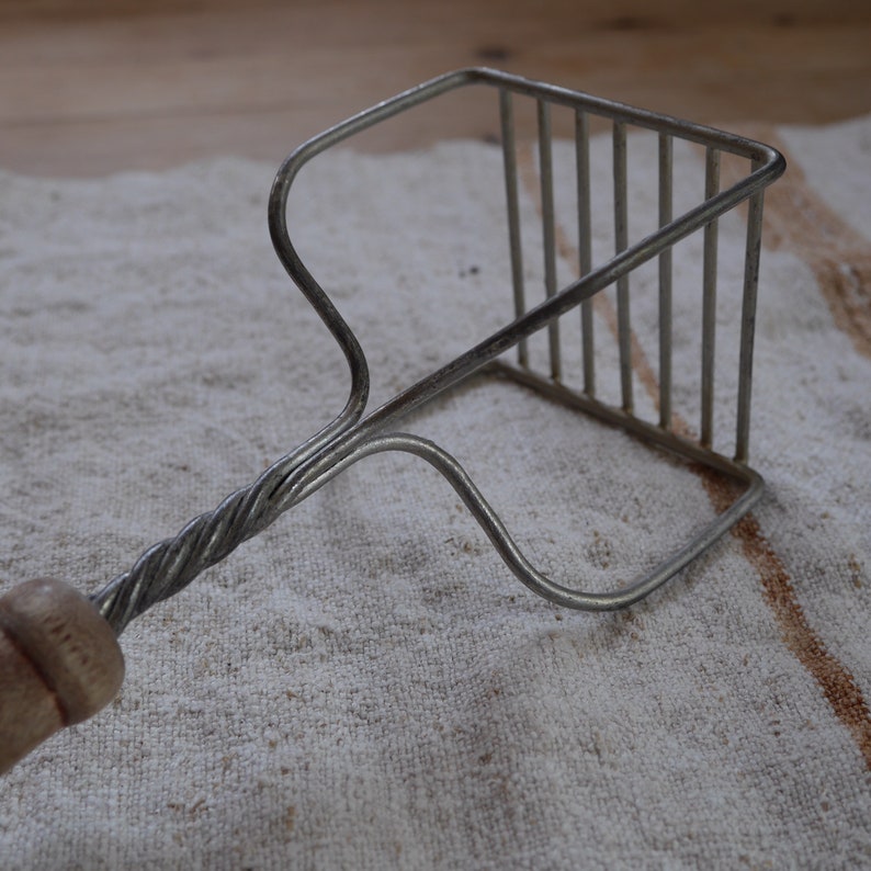 Authentic Vintage Wood Potato Masher / Primitive Masher With - Etsy