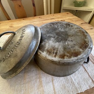 Antique Primitive Wagner Ware Drip Drop Roaster No 8, Wagner Ware Drip ...