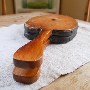 Primitive Antique Wood Bellow / Wooden Fire Blower / Fireplace Hearth ...