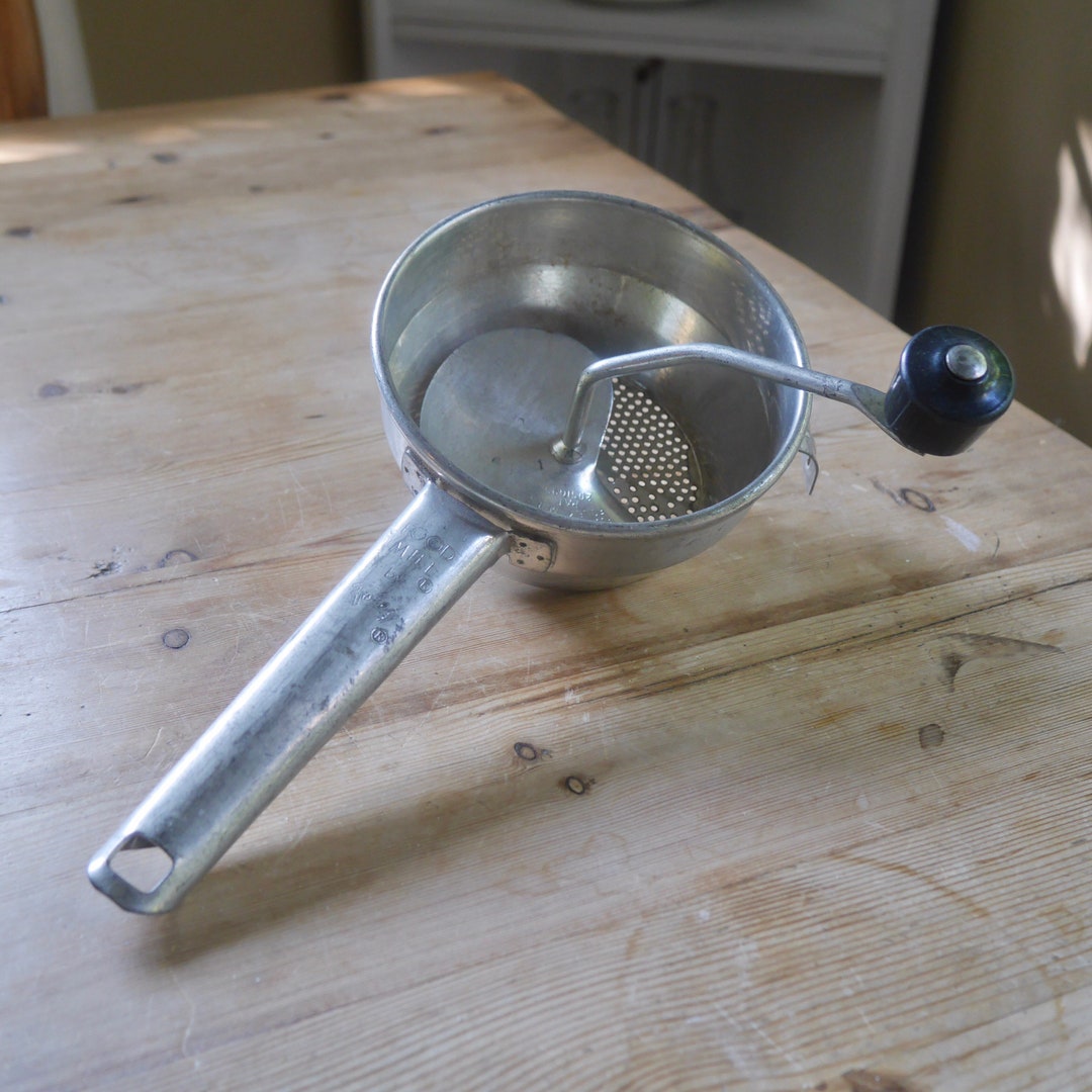 Antique Foley Food Mill / Vintage Silver Food Mill by Foley - Etsy