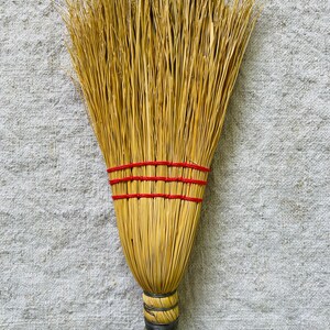 Authentic Vintage Hand Whisk With Red Stitching / Whisk Broom With Red ...