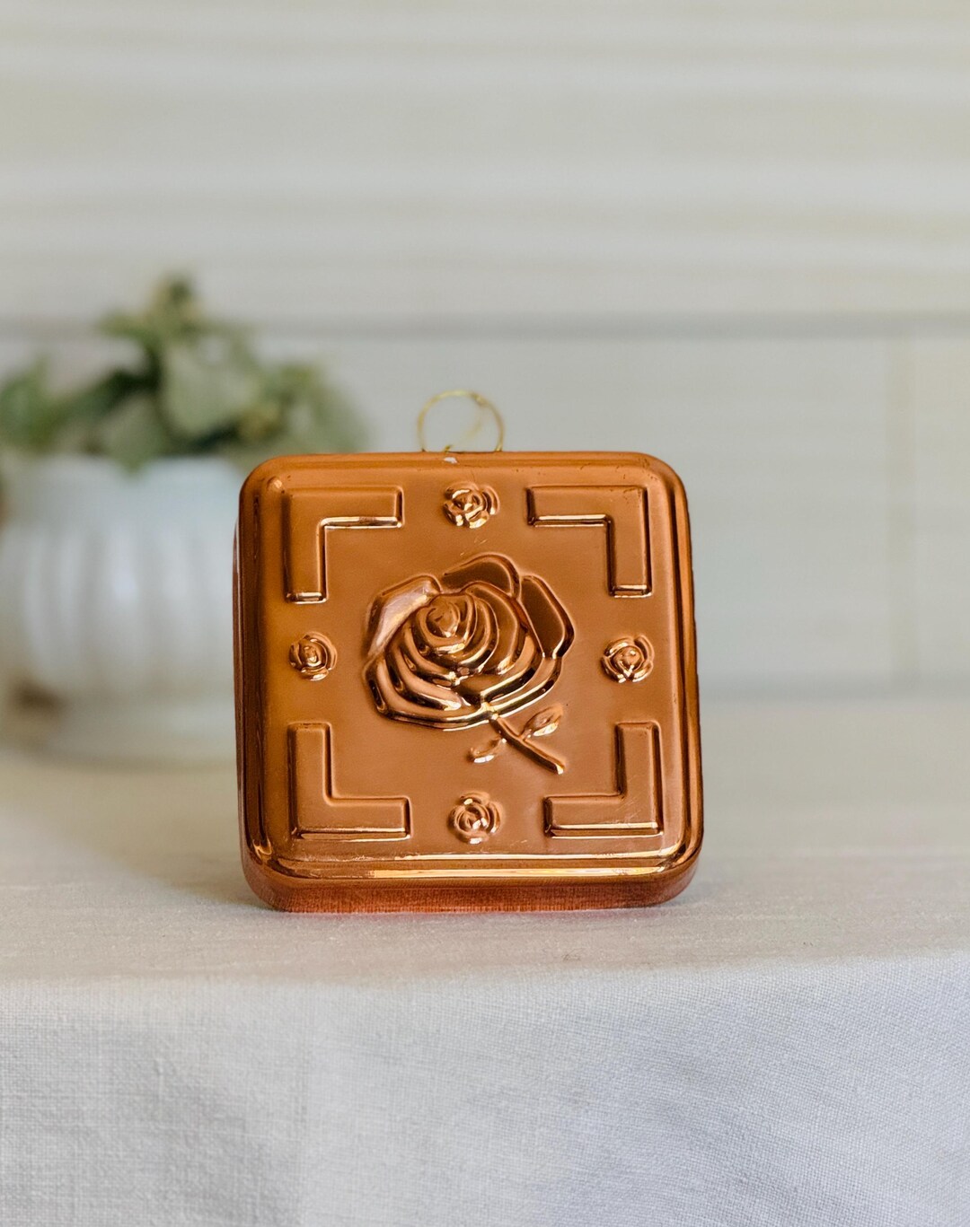ODI Solid Copper Flower Mold Made in Korea by ODI / Vintage Copper Mold ...