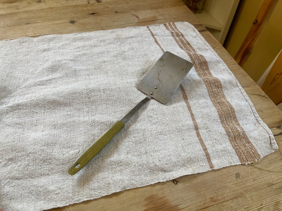 Authentic Household Japan Stainless Steel Spatula With Green Handle ...