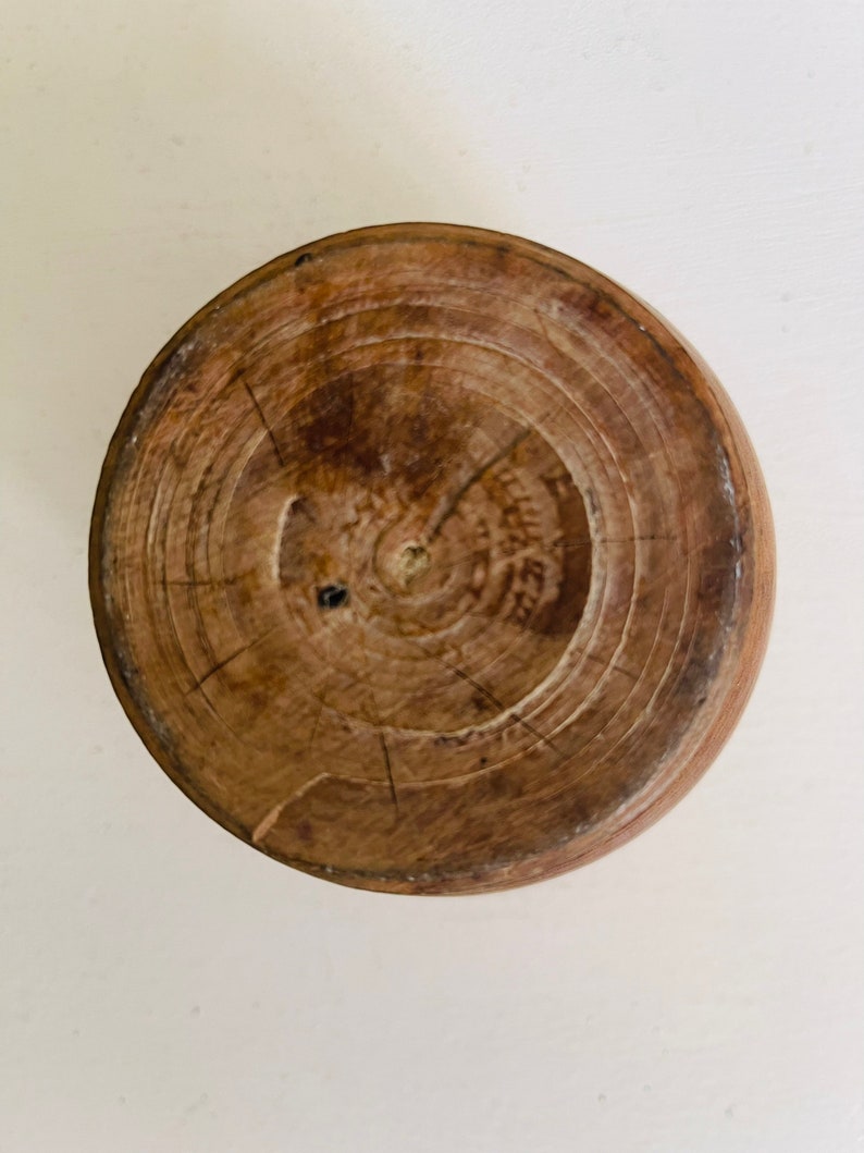 Antique Primitive Wood Mortar and Pestle - Etsy