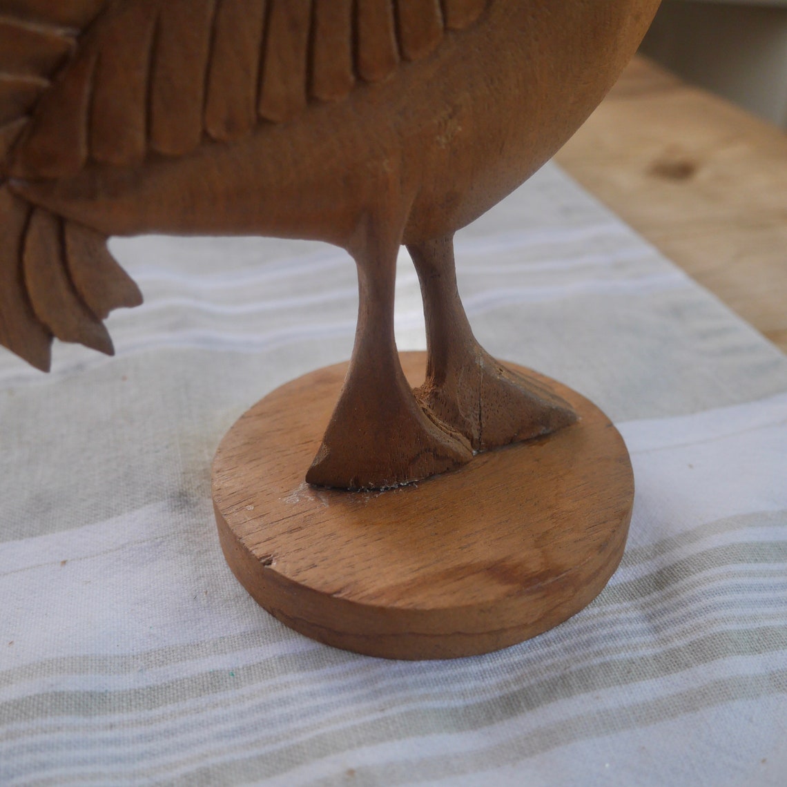 Vintage Hand Carved Wood Rooster / Wooden Rooster / Shelf - Etsy