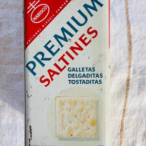 1950s Bilingual Premium Nabisco (national Biscuit Company) Saltine ...