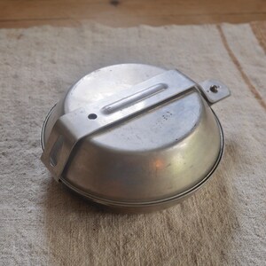 Vintage Camping Equipment in a Set of 4, Vintage Aluminum Camping Mess Kit Made in Japan, Boy ...