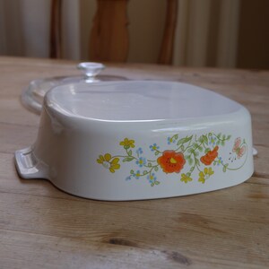 Vintage 2 Qt. Corning Ware Wildflower Pattern With Glass Lid / A-2-B ...