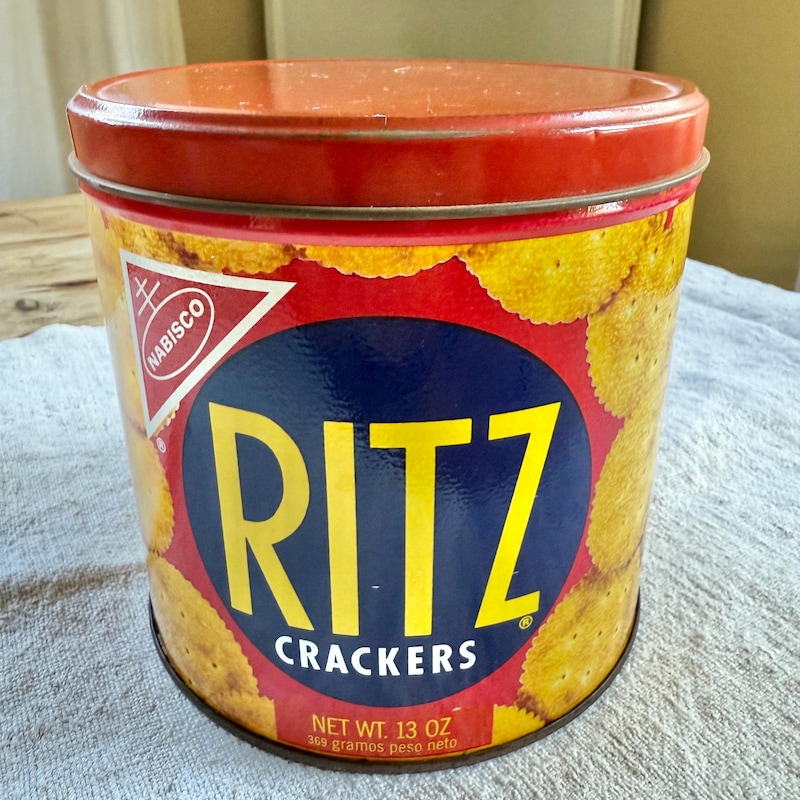 Ritz Cracker Tin - Etsy