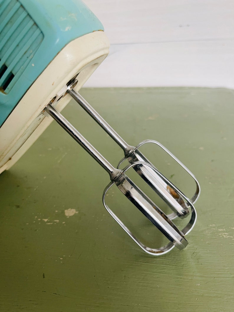 General Electric Turquoise Mixer Blender / Vintage GE Model | Etsy