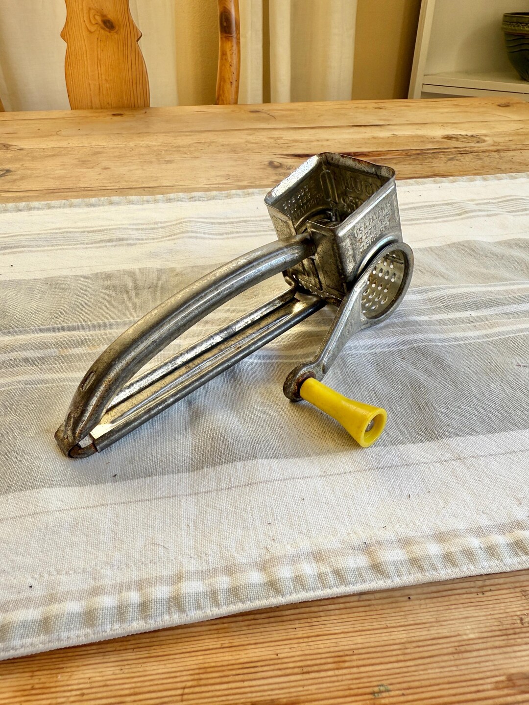 Rare French Mouli Grater With Removable Barrel / Hand Operated ...