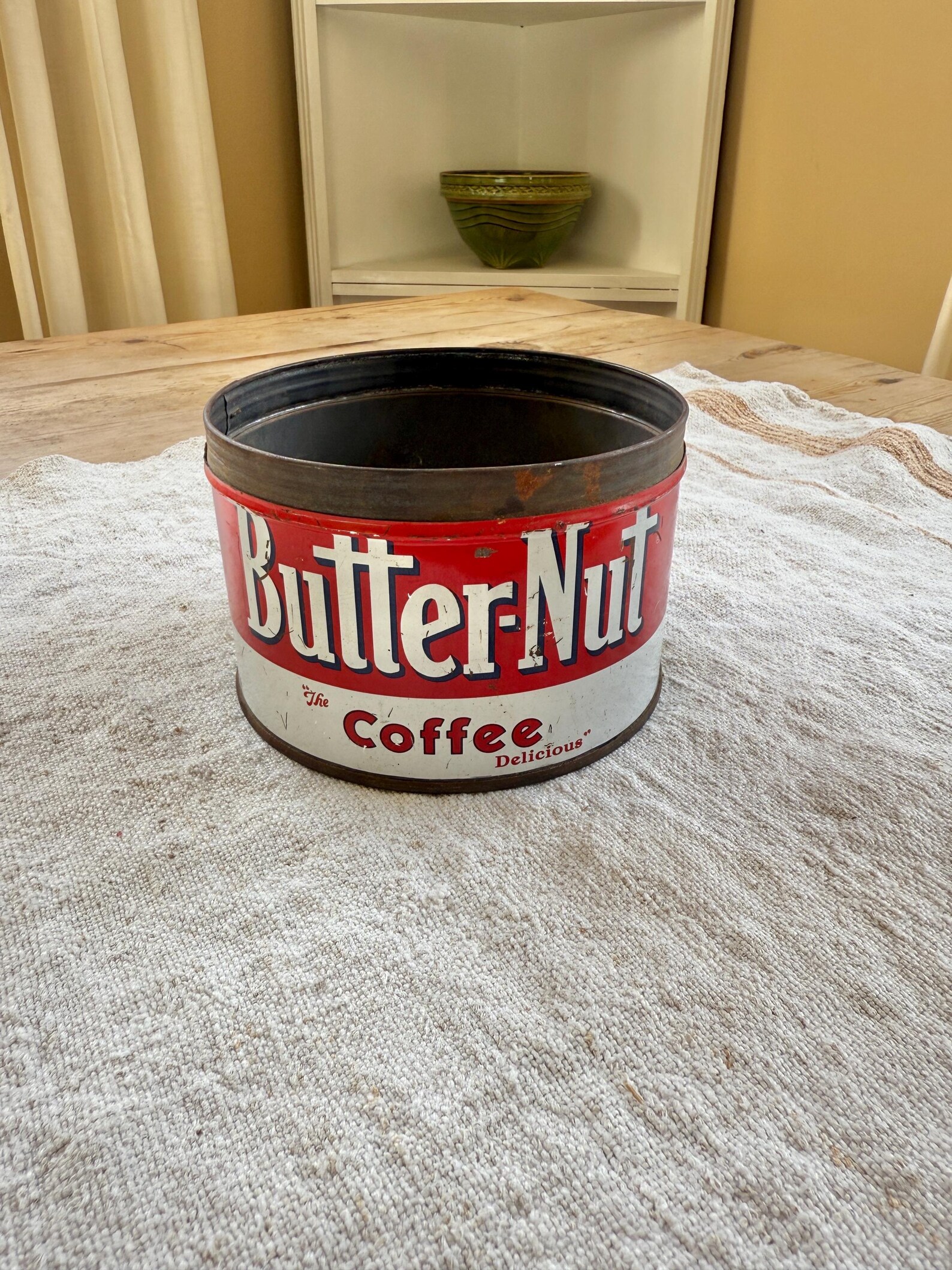 Vintage Butter-nut Coffee Tin: Omaha Advertising Can - Etsy
