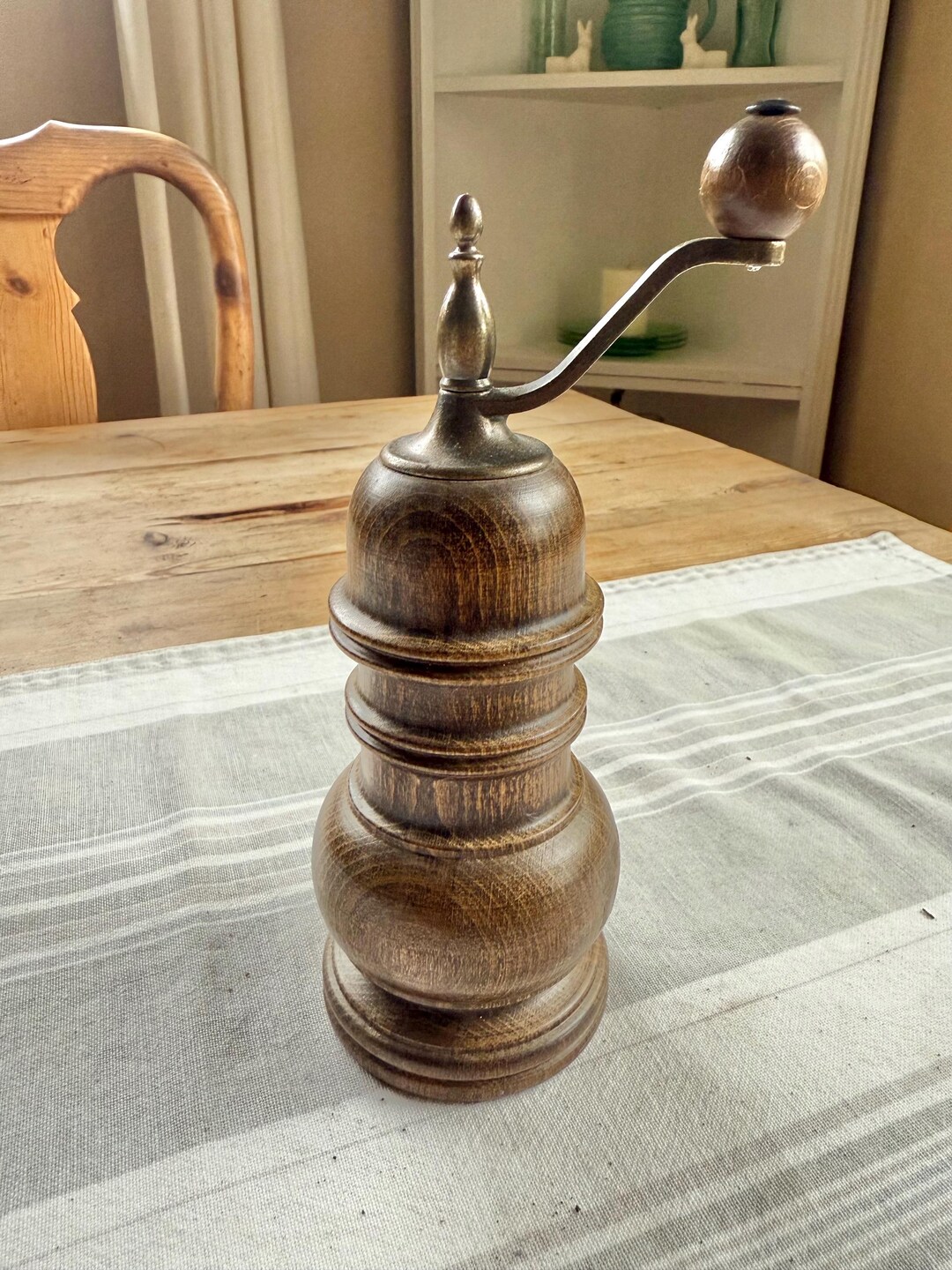 Vintage Pepper Grinder Made in W Germany, Genuine Vintage Wood ...