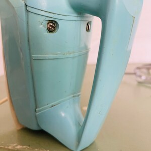 General Electric Turquoise Mixer Blender / Vintage GE Model 16M17 Hand ...