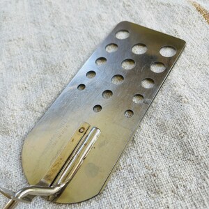 Vintage Expandable Triple Blade Spatula Stainless Steel Wood Handle ...