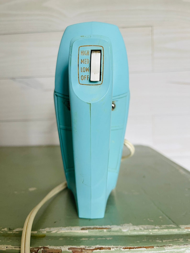 General Electric Turquoise Mixer Blender / Vintage GE Model | Etsy