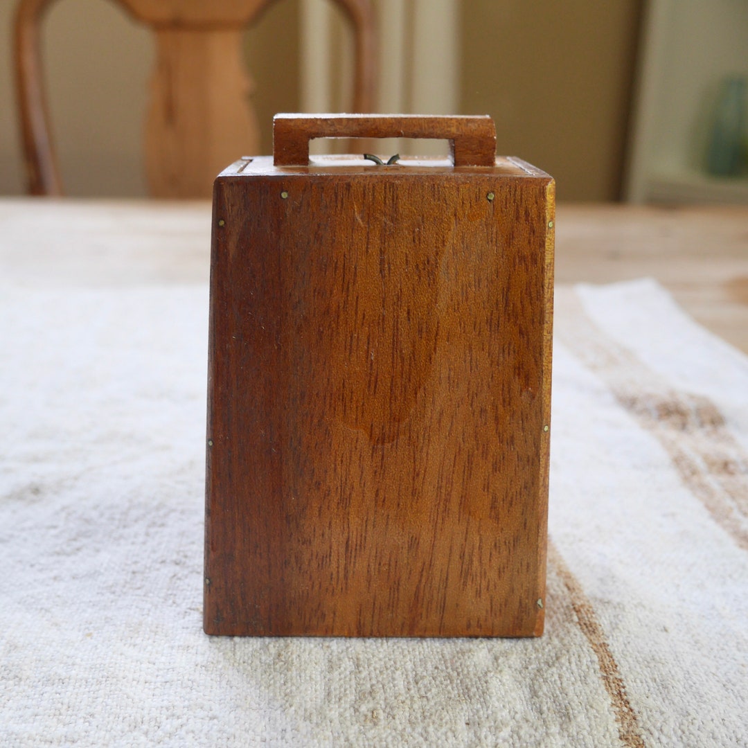 Vintage Wood Cow Bell, Primitive Cow Bell, Goat Bell, Sheep Bell ...