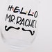 Hello Mr. Rachel Hello Mrs. Ross Wine Glass Set / Friends Themed ...