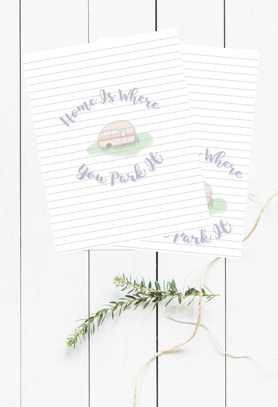 Home Is Where You Park It Printable Stationery Digital Etsy home-is-where-you-park-it-printable-stationery-digital-etsy