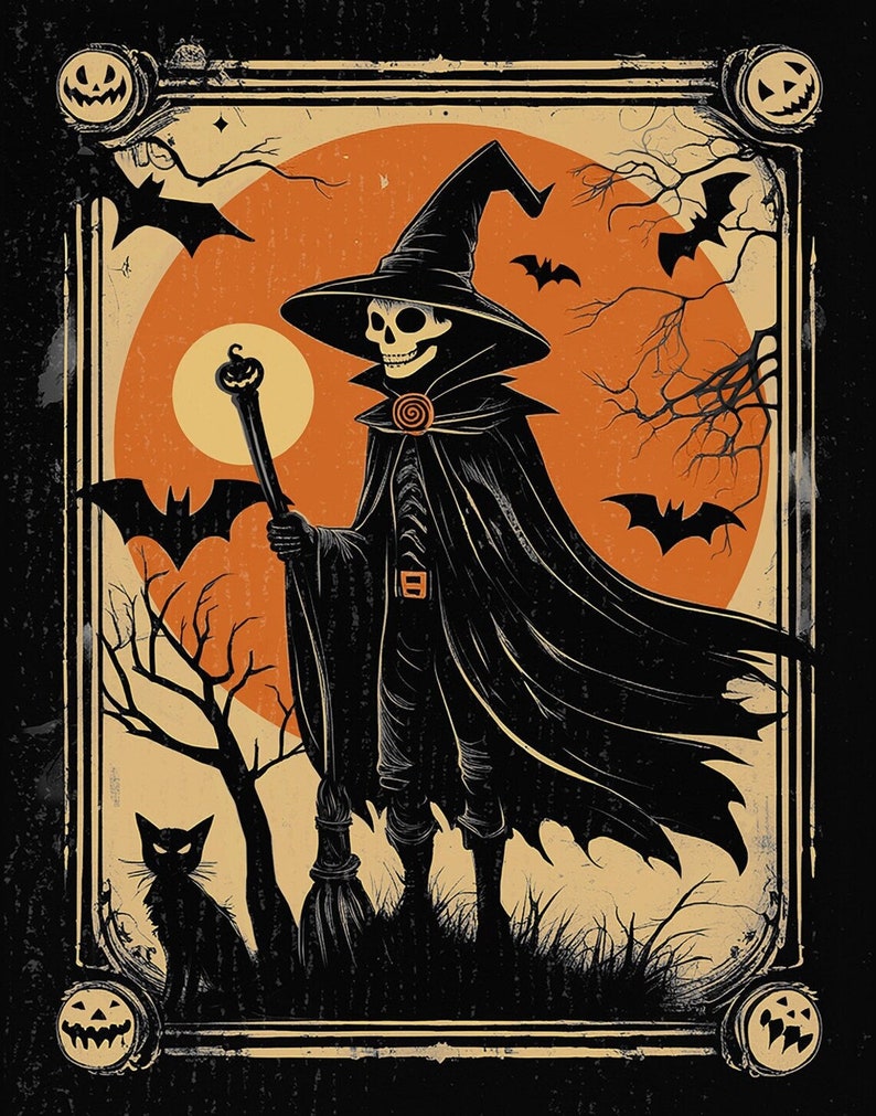 The Bone Witch PRINT - Etsy