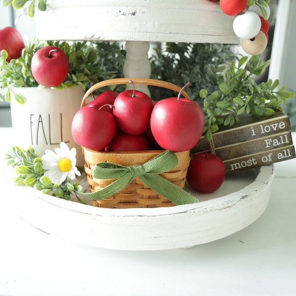 Apple Basket - Etsy
