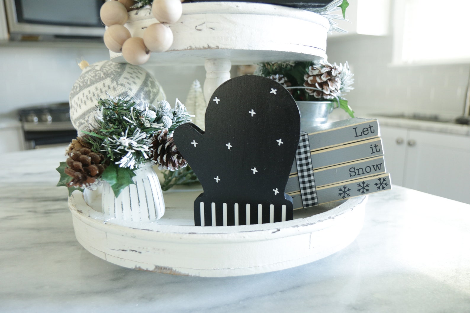 Winter Hat-winter Mittens-christmas Decor-winter - Etsy