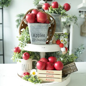 Farm Fresh Apples Wooden Crate-fall Pumpkin-autumn Decor-pumpkin Decor ...