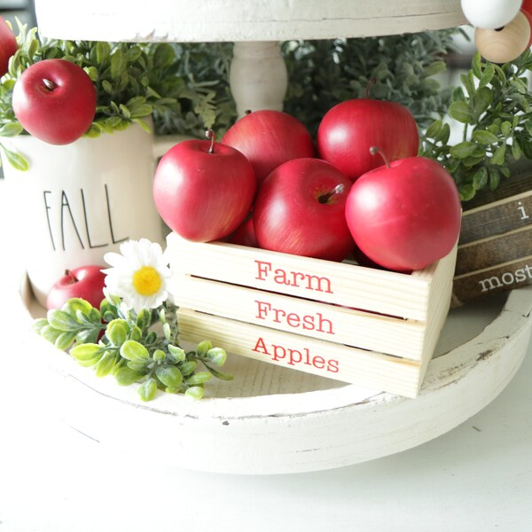 Apple Crate - Etsy